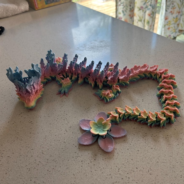 Cherry Blossom Dragon, Cinderwing3d, STL File for 3D Printing, STL ...