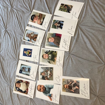 Editable New Year Photo Card Template, Printable Holiday Christmas Card ...