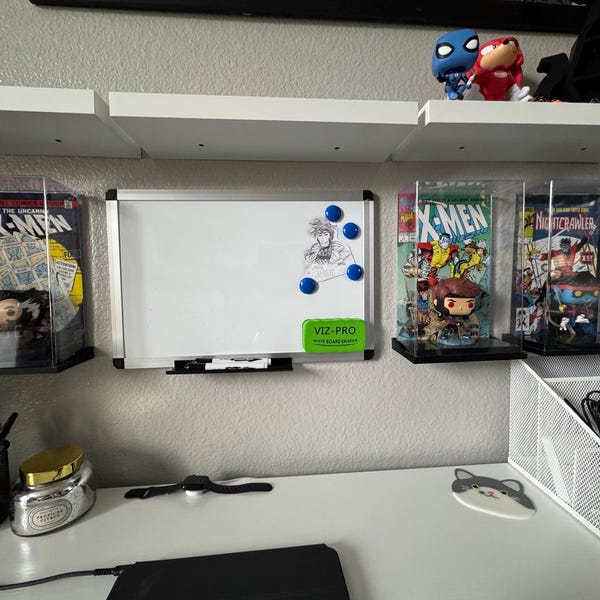Funko POP Comic Cover Wall Mount and VHS Cover Display Shelf - Perfect ...