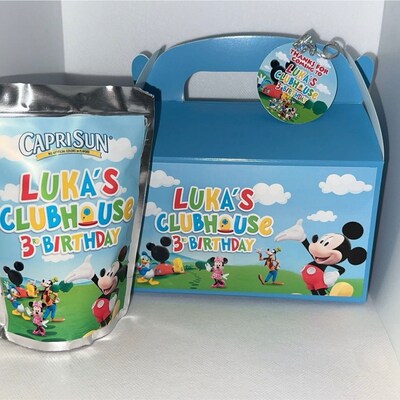 Mickey Mouse Pack, Printable Chip Bag, Mickey Birthday, Mickey, Mickey ...