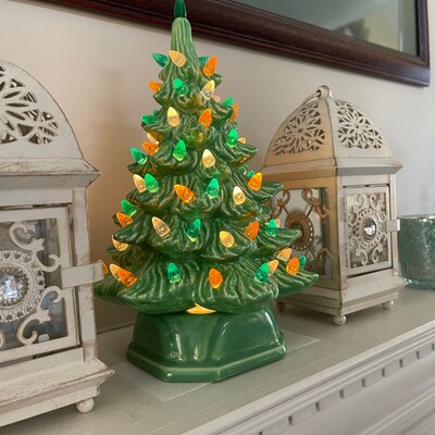 Fall Ceramic Tree - Etsy