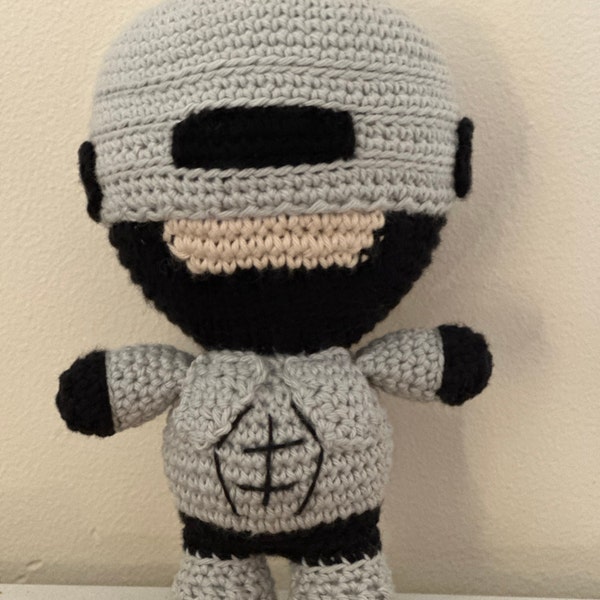 Robot Amigurumi Pattern | Cyborg Crochet Toy PDF | Robocop Amigurumi - Etsy