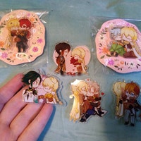 New Genshin Impact Aether CP Acrylic Pins - Etsy Canada