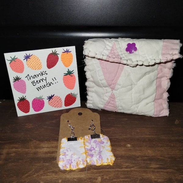 ONE Vintage Quilted House Key Chain - Etsy