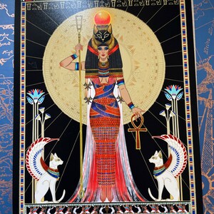 NUIT Nut Print Egyptian Goddess Ägyptische Göttin - Etsy Australia