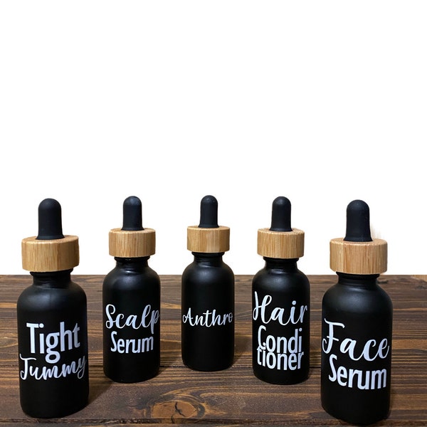 Design Your Own Label for 8oz or 16oz Glass Bottles (labels Only ...