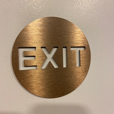 Custom Apartment Number Room Signs Personalized Hotel Rooms Numbers ...