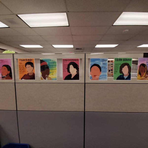 Inspirational Young Leaders Printable Poster Set, Digital Download ...