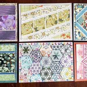 Origami yuzen Washi chiyogami silk Screen Paper craft - Etsy