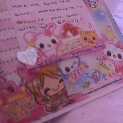 Rare 71-piece Kawaii trend Mix Themed Japanese Sticker Flake Pack by ...