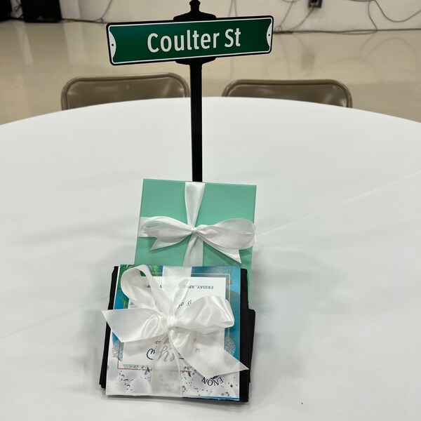 Custom Wedding Table Street Sign: Personalized Reception Decor - Etsy
