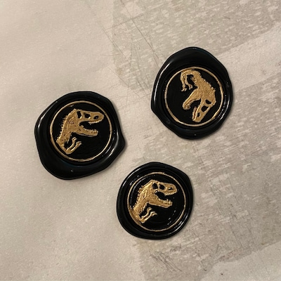 Dinosaur T-rex Wax Seal Stamp /wax Seal Stamp Kit /custom Sealing Wax ...