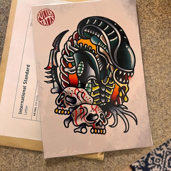 Nintendo 64 Controller Old School Traditional Tattoo Flash Art Print ...