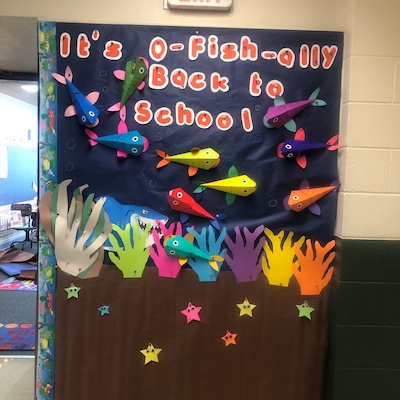 Teachers School Bulletin Board BACK TO School/preschool Classroom ...