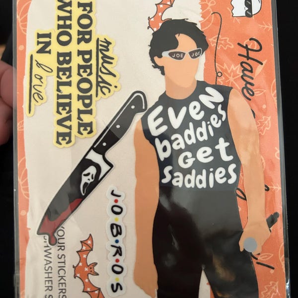 Joe Jonas New Album Water Bottle Laptop Sticker Jonas Brothers Sticker ...