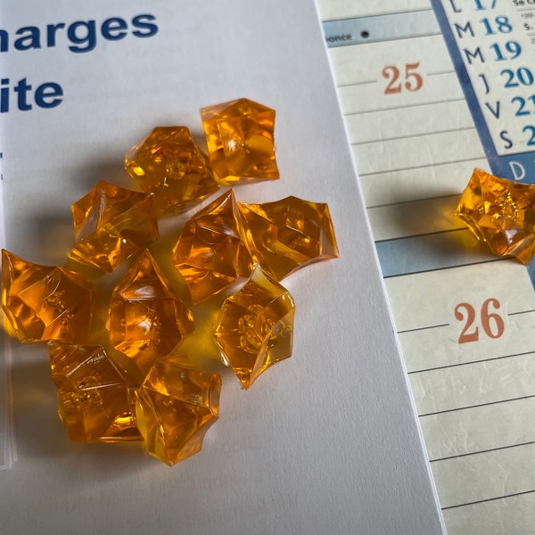 Fire Token, Fire Tokens, Board Game Token, Resource Token, Resource ...