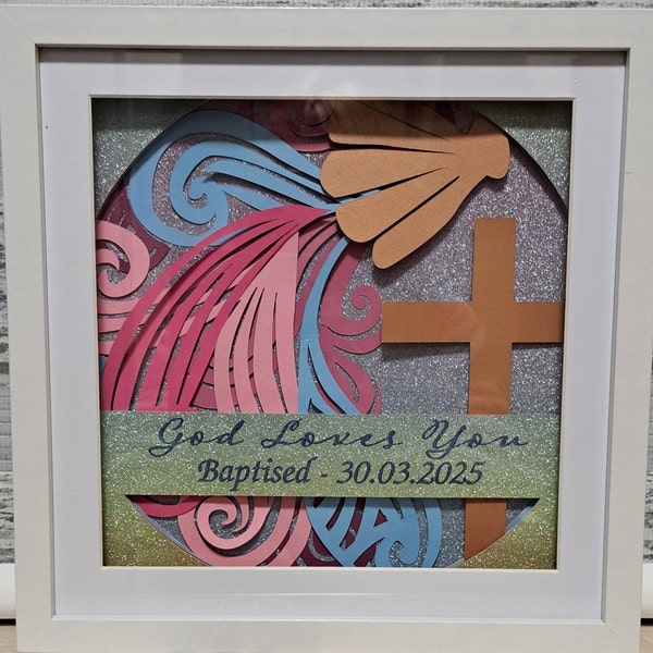 Christian Shadow Box Svg, Christian Multi Layer Svg, Confirmation ...