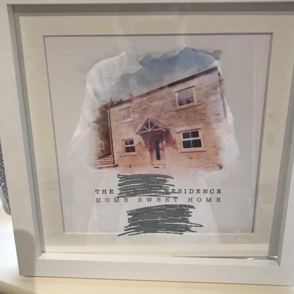 Personalised Tractor and Cow Print, Handprint Art, Daddy Keepsake Gift ...