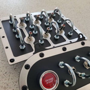 Hot Rod Switch Panel With Igntion Switch Usb 4 LED - Etsy