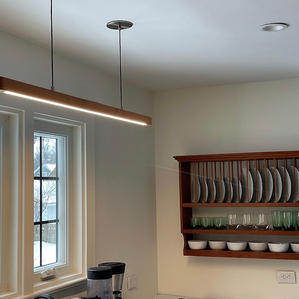 Fyra Oval Linear Suspension Chandelier | Pendant Chandelier | Dining ...