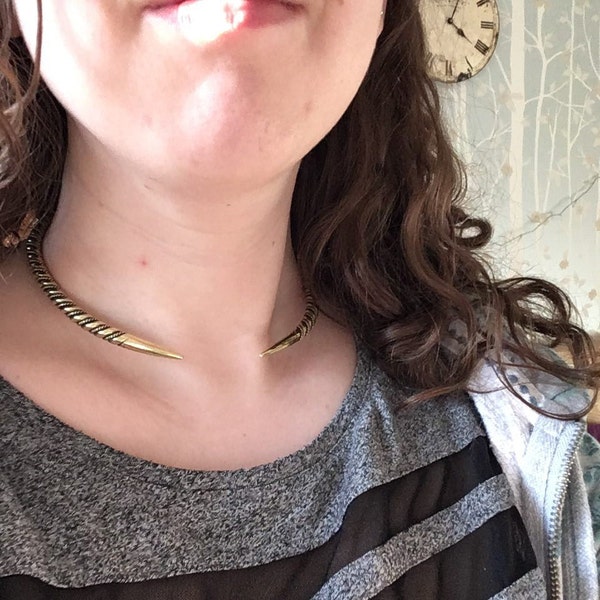 Viking Celtic Bronze Torc - Etsy UK