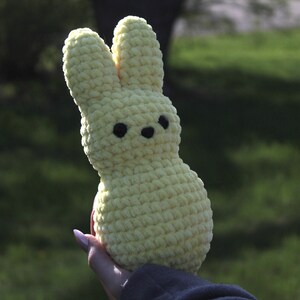 No Sew Peep Bunny, Crochet Pattern, PDF, Digital, Download, Easter ...