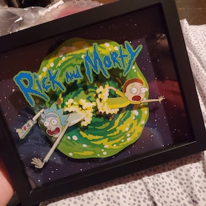 The Simpsons Shadow Box-arcade-simpsons - Etsy