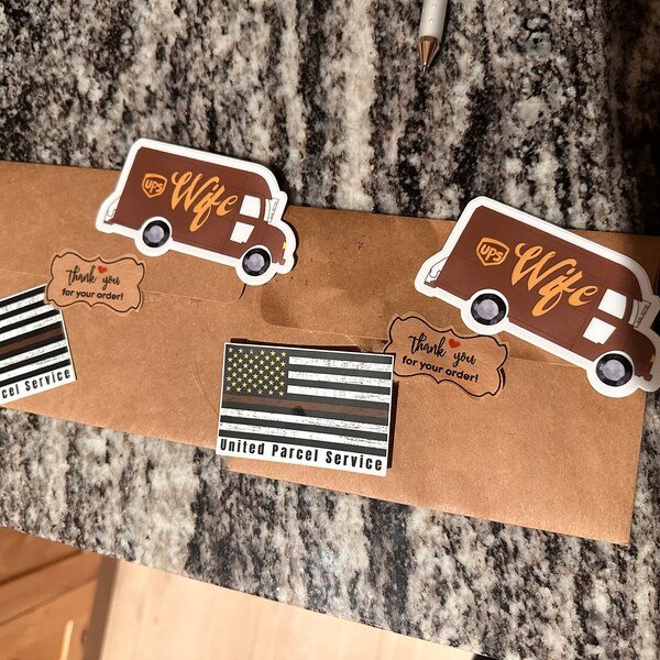 UPS Truck | Semi Truck | Feeder | Sleeper | Driver | Wife | Vinyl Decal ...