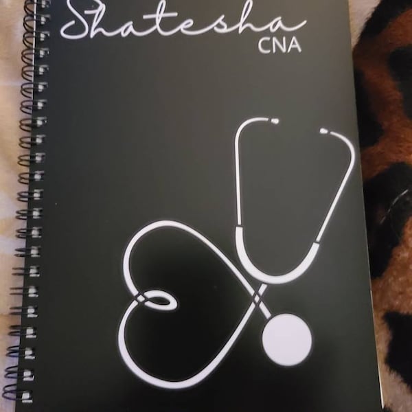 Personalized Nurse Spiral Notebook, Nurse, RN, MD, Lpn Notebook ...