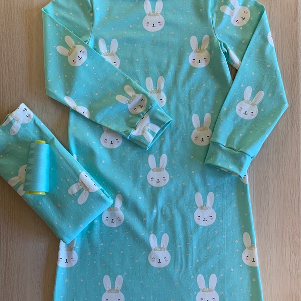 Girls Nightgown Sewing Pattern, Long Nightgown Sewing Pattern, Baby ...