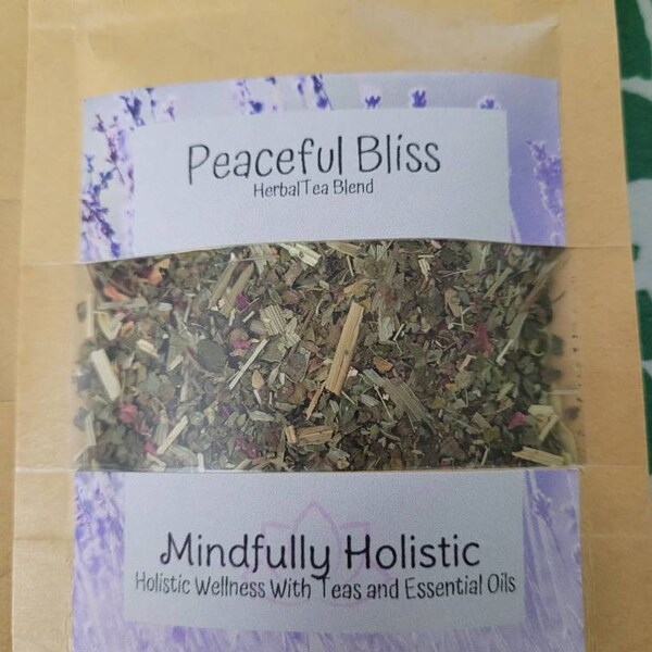 Peaceful Bliss Loose Leaf Tea, Tea for Relaxation, Blissful Tea ...