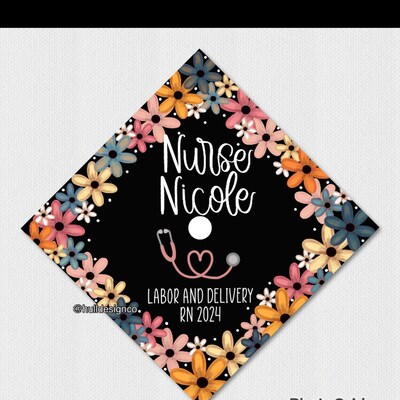 Custom determinate Dna Graduation Cap Topper, Biology Major Graduation ...