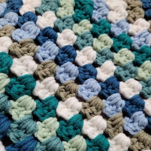 Harbour, Granny Square Crochet Blanket Pattern,crochet Afghan Pattern ...