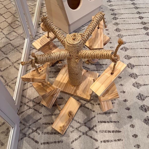 Tree Rabbit Toy (natural) - Etsy