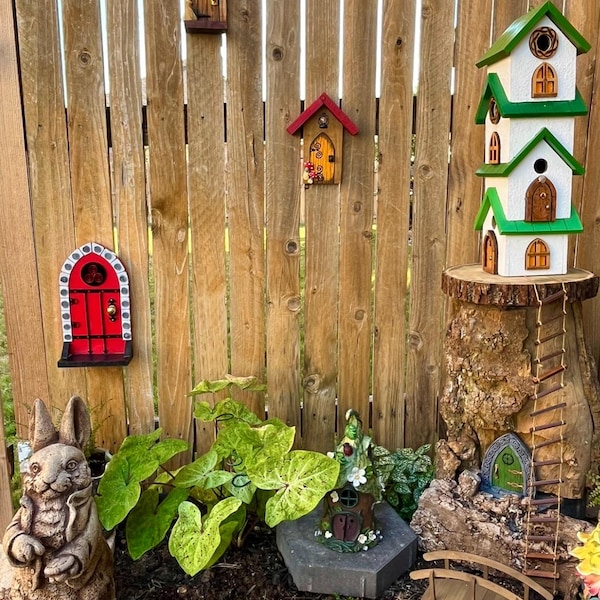 Clown Garden Decoration. Tree Face Outdoor Sculpture Statues. Gifts for ...