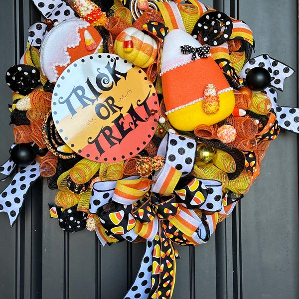 Fall Wreath Porch Decor, Cheetah and Turquoise Pumpkin, Leopard Decor ...