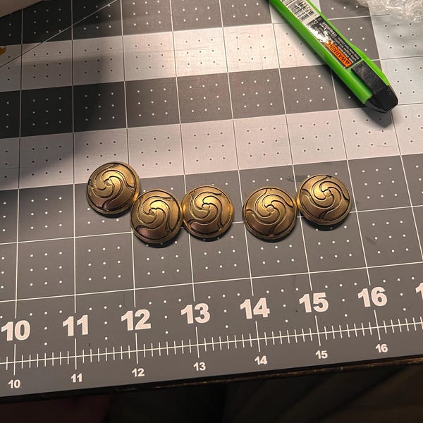 SET OF 5 Jujutsu High School Cosplay Buttons - Etsy