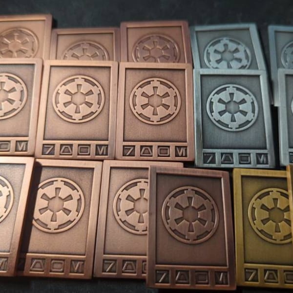 Imperial Credit Set 9x Star Wars Empire Credits Mandalorian Fan Gift - Etsy