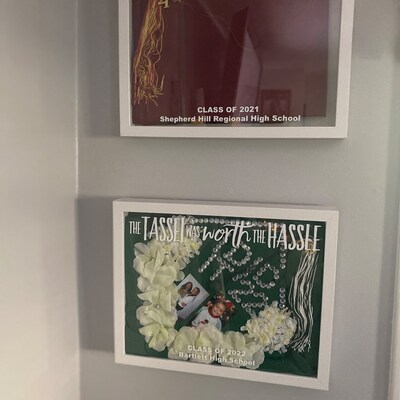 Graduation Cap Tassel Shadowbox, TASSEL Was WORTH the HASSLE, Milestone ...