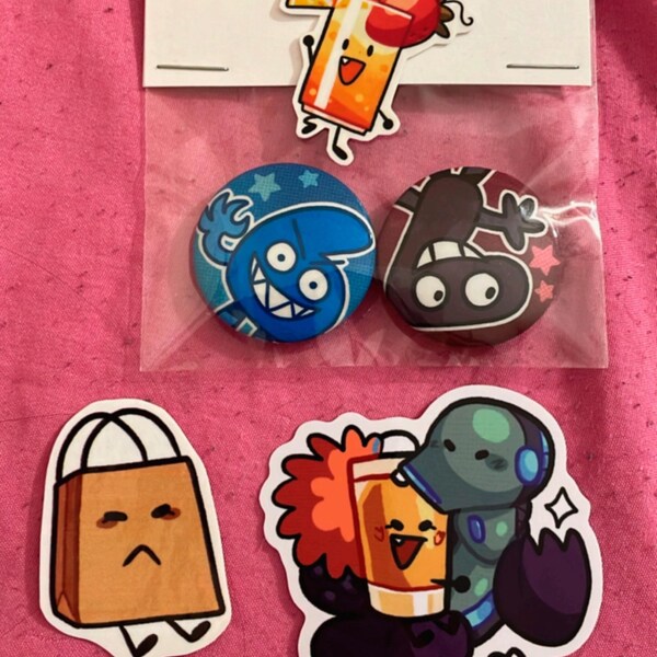 BFB X Enamel Pin BFDI Object Show - Etsy
