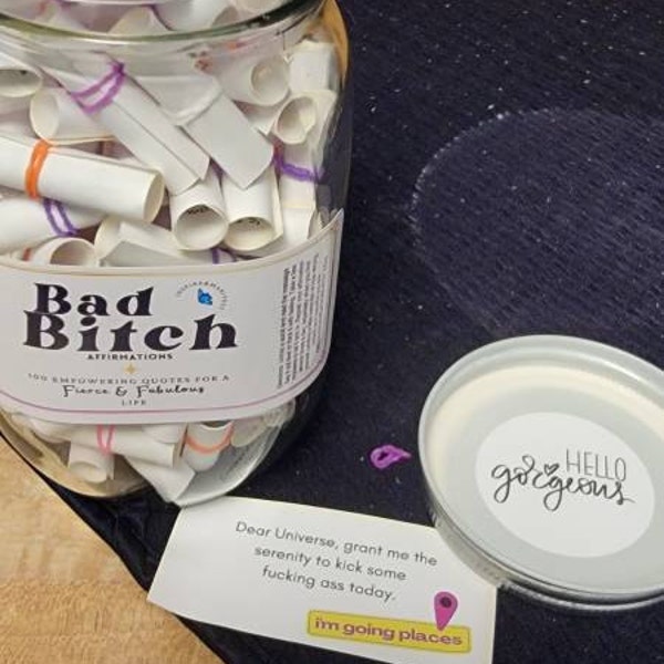 Positive Penguin Affirmation Jar - 50 Uplifting Messages to Empower ...