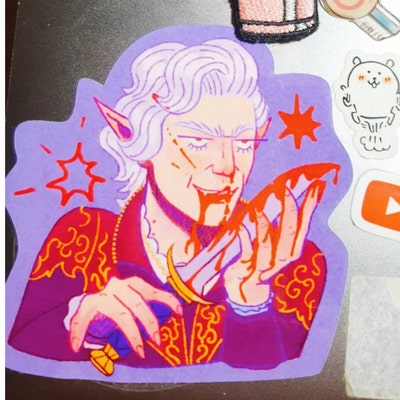 BG3 Sticker, Vampyr Sticker, Vampire Sticker, Water Bottle Sticker ...