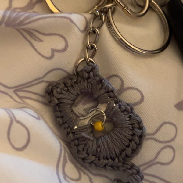 Crochet Animal Pull Tab Keychains - Etsy