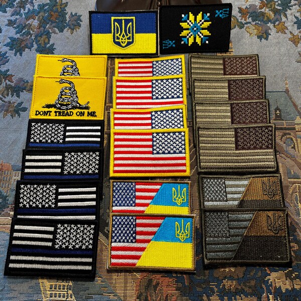 2-piece Security Patches, Embroidered Security Patch for Vest, Jacket ...