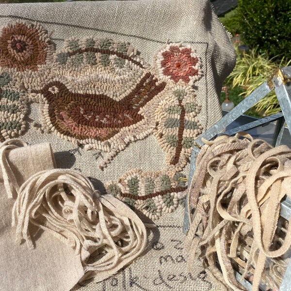 Skyward Dove: Wool Appliqué PDF Pattern Northwest Folk Design Marijo ...