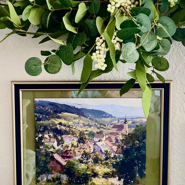 Oyster Still Life Vintage Kitchen Wall Art Realistic Shell Painting ...