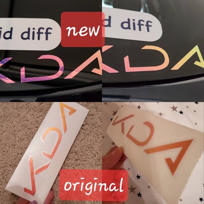 League of Legends, Lane Roles, Vinyl Decal Stickers, Holographic, ADC ...