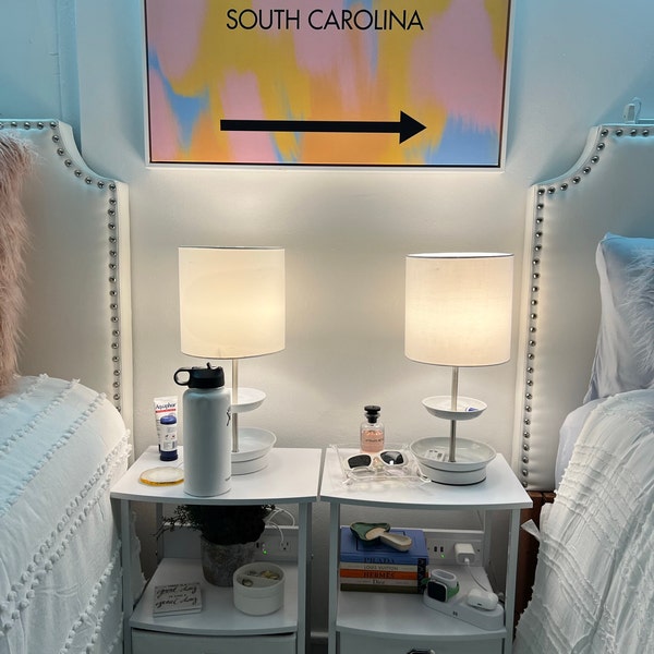 Custom Location Sign, Preppy Wall Art Printable, Dorm Decor for College ...