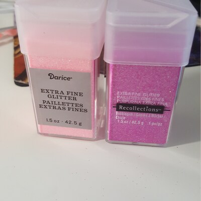 Recollections Extra Fine Glitter 1.5 Oz Various Colors Choices Glitter ...