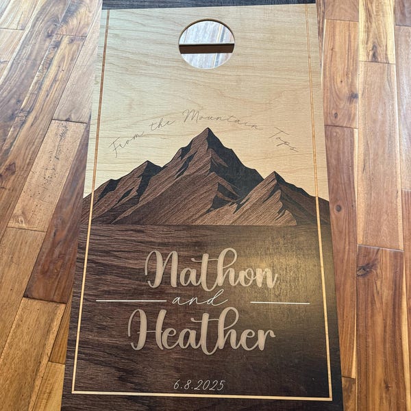 Custom Cornhole Set - Add Your Logo Here - Custom Pyramid 23 to Top ...